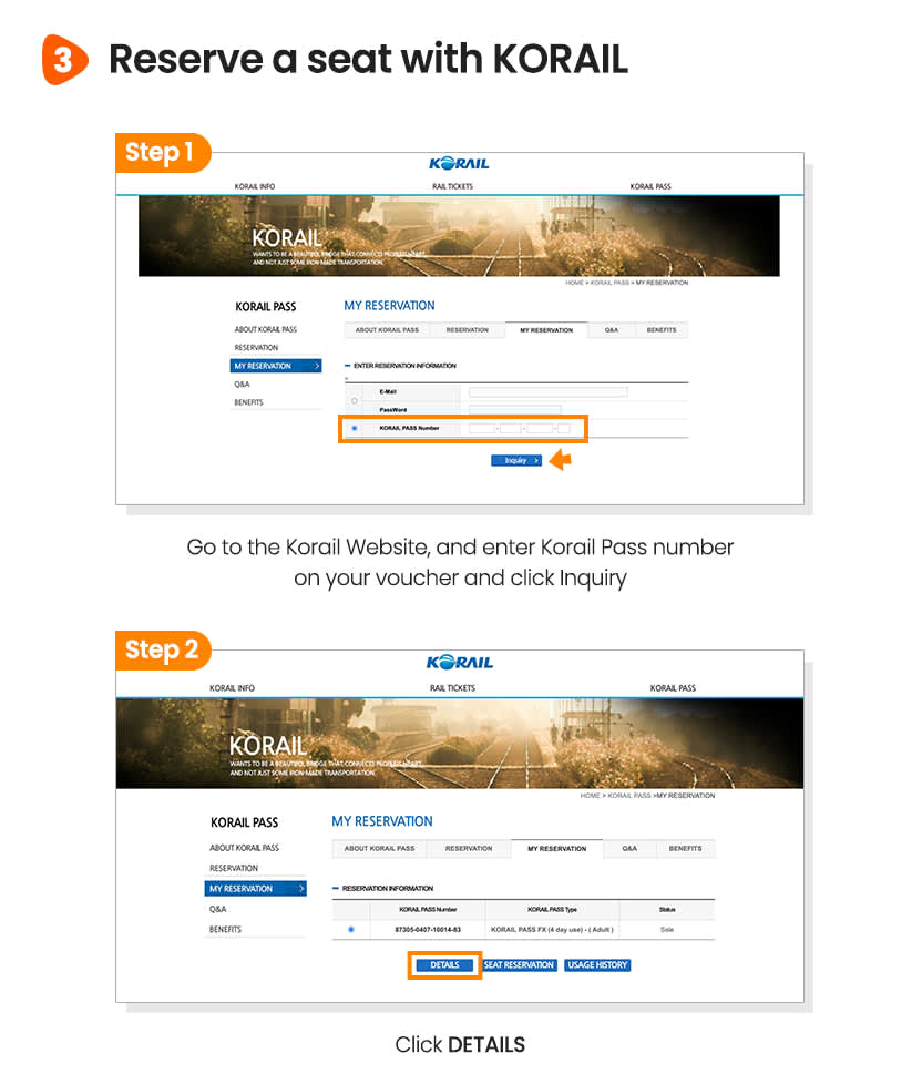 Buy Korea Rail KR Pass | Unlimited Train Rides on KORAIL - Klook