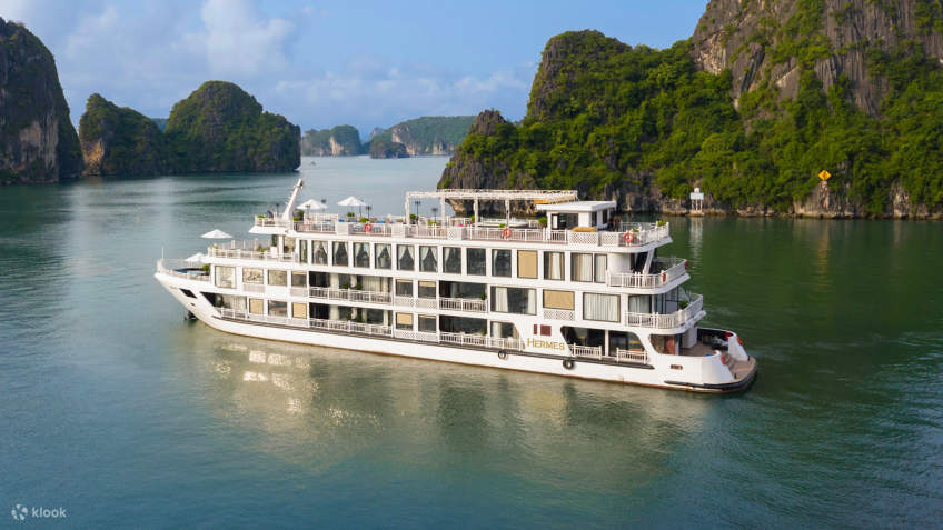 2D1N Ha Long Cruise Tour by 5 Stars Hermes Cruise, Vietnam - Klook ...