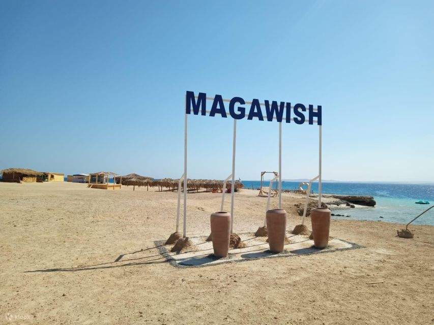 Explore Makadi Bay: Magawish Island & Speedboat Tour with Transfers - Klook