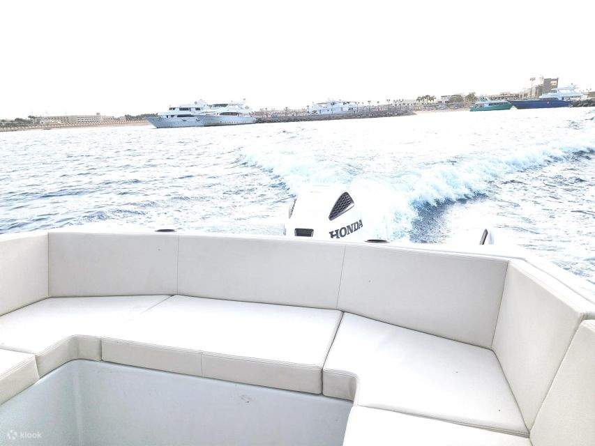 Discover the Beauty of Red Sea: Full-Day Speedboat Tour to Orange ...