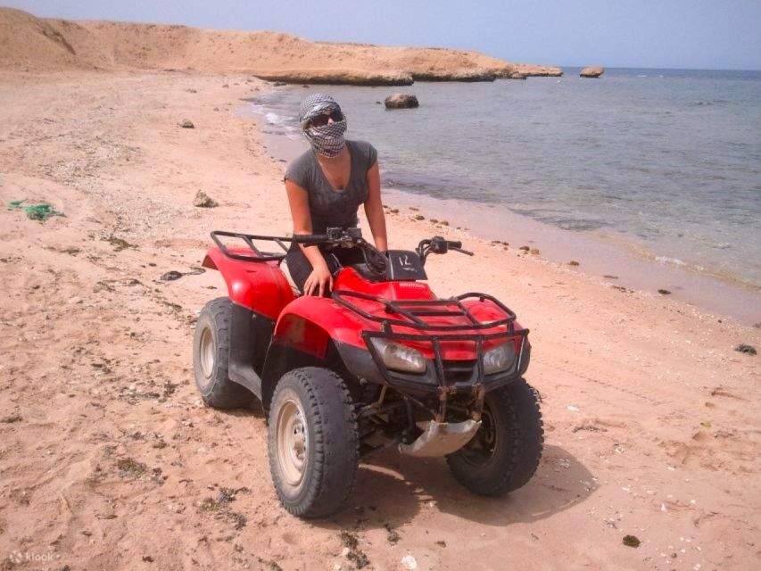 Explore Makadi Bay: ATV Quad Adventure Along the Sea and Mountains - Klook