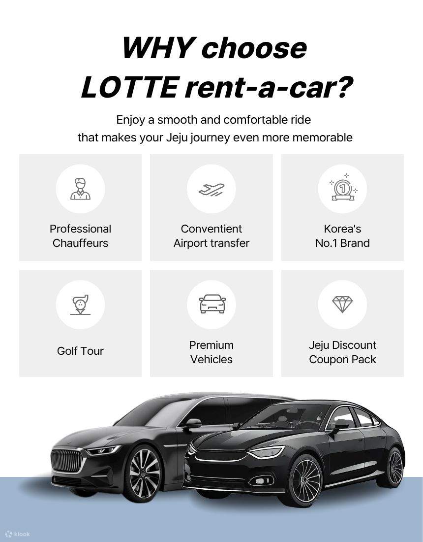 Jeju Private Car Charter By Lotte Rent A Car Hertz Official Partner