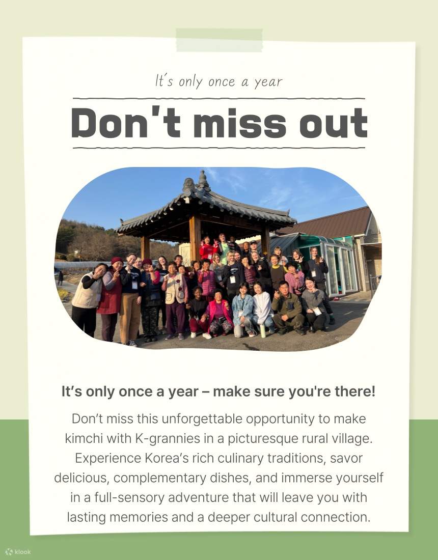 From Farm to Table Tour: Make Your Own Kimchi in Korea Rural Village ...