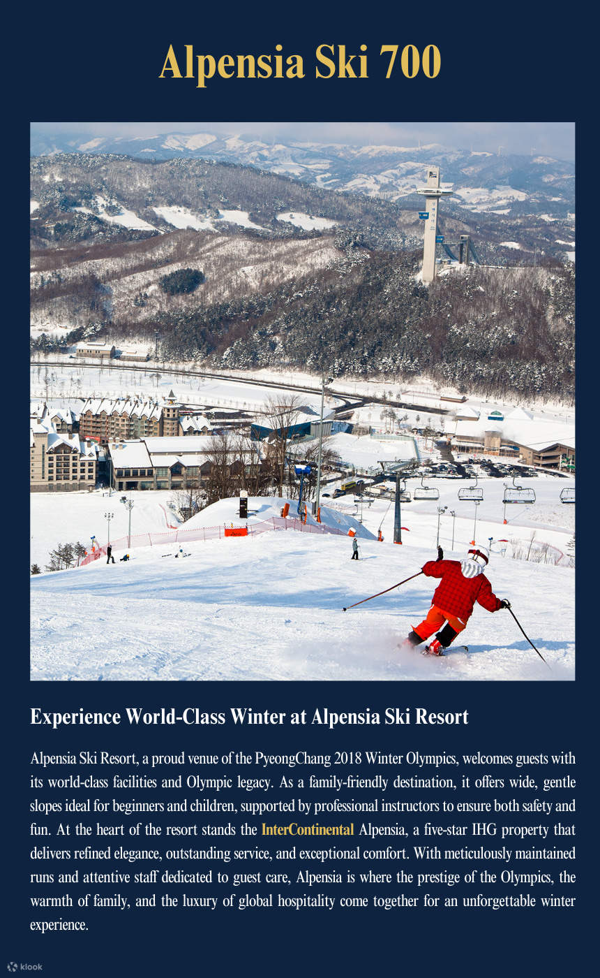 Alpensia All-Inclusive Ski 3D2N Tour - Klook United States
