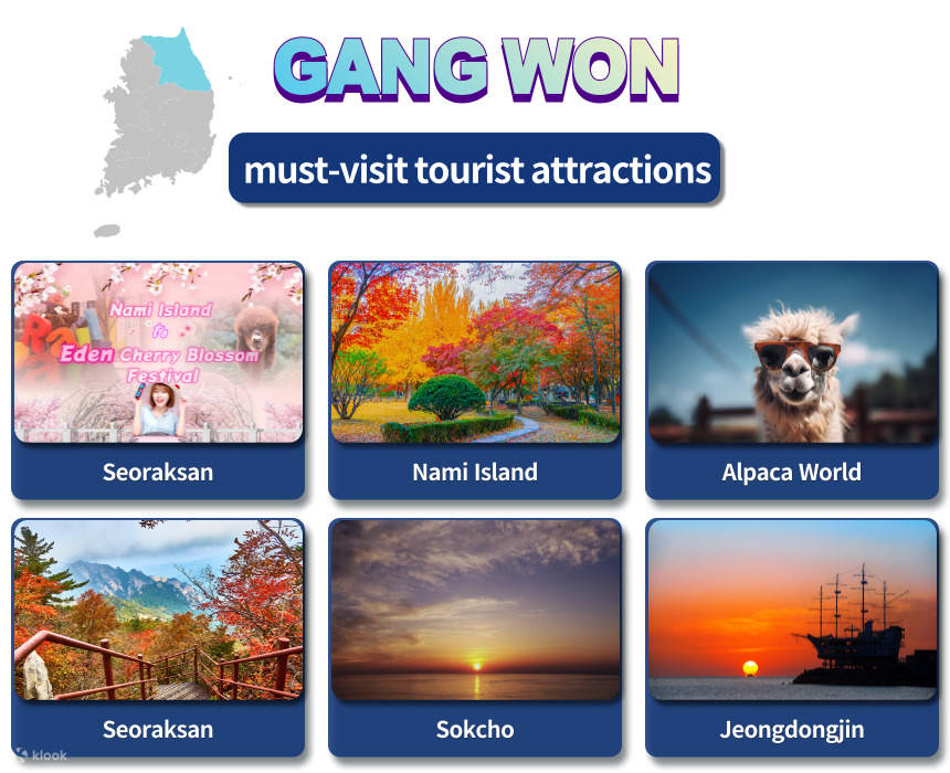 Location de voiture privée à Gangwon-do (Seoraksan, Sokcho) - Klook ...