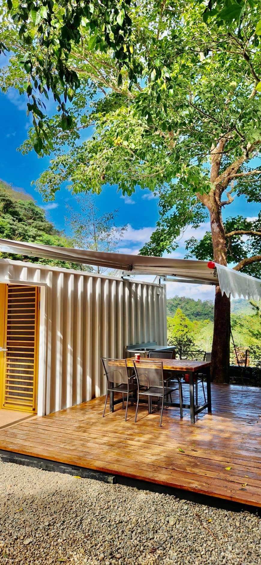 Miaoli Mountains and Rivers Secret Camping Area Rainbow Container Hut ...