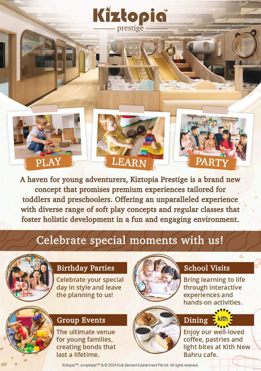 Kiztopia Ticket in Singapore (River Valley) - Klook Singapore