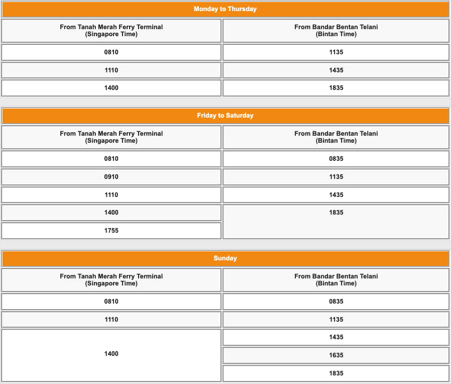 Book Singapore to Lagoi Bintan Resorts Ferry Online - Klook Singapore