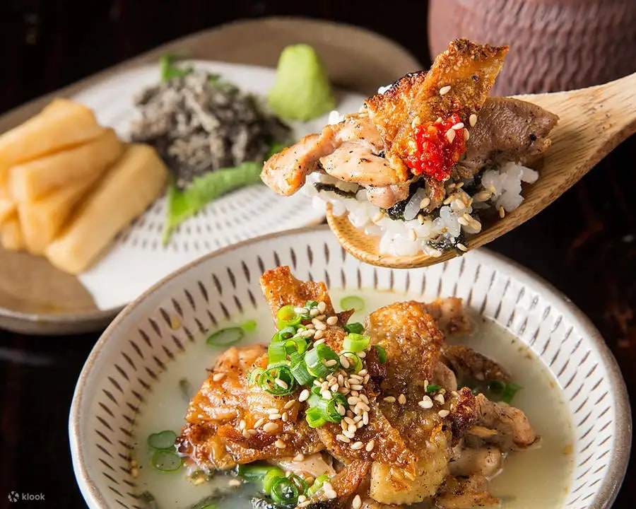 Fukuoka Chicken Zosui Rice Bowl Torimabushi Hakata Main Store - Klook ...