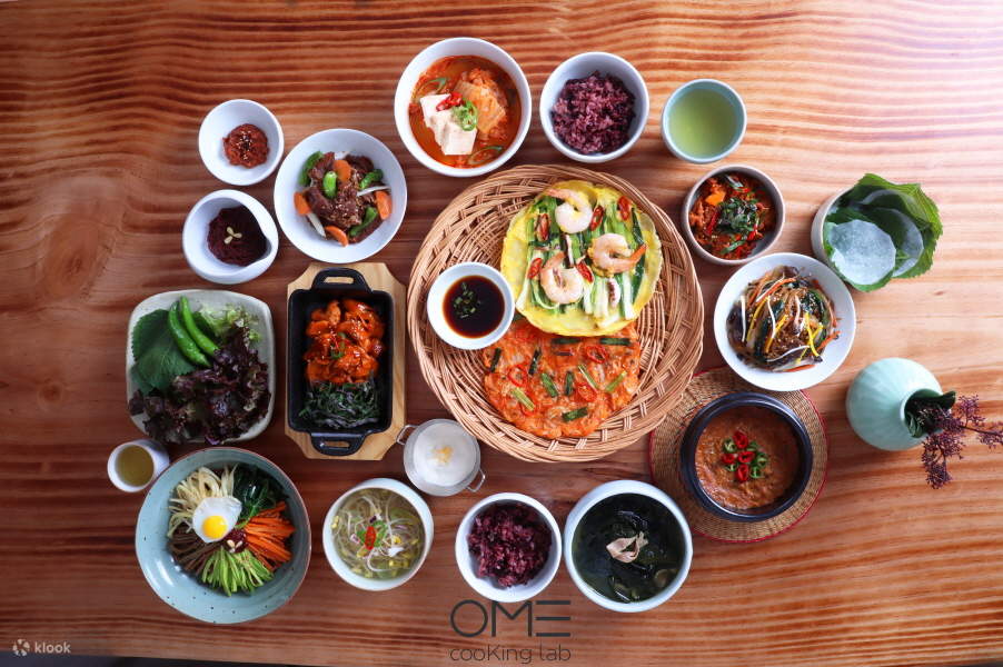 Korean Cooking Class with Traditional Market Tour by OME Cooking Lab in ...