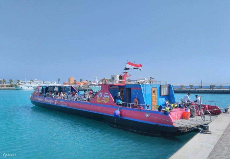 Explore the Red Sea: Semi-Submarine Boat Trip with Snorkeling Adventure ...