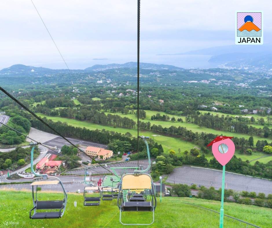 Izu Omuro Mountain & Crater Ropeway / Atami Castle Footbath Observation ...