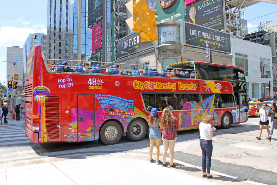 Toronto Hop-On Hop-Off Bus Tour Tickets - Klook