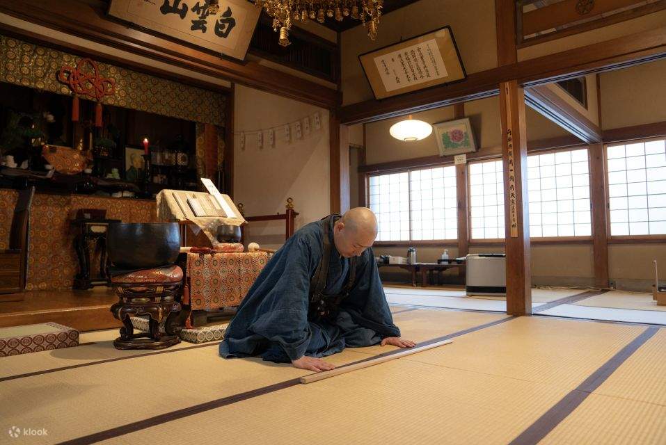 Tokyo Zen Meditation at Private Temple with Monk - Klook
