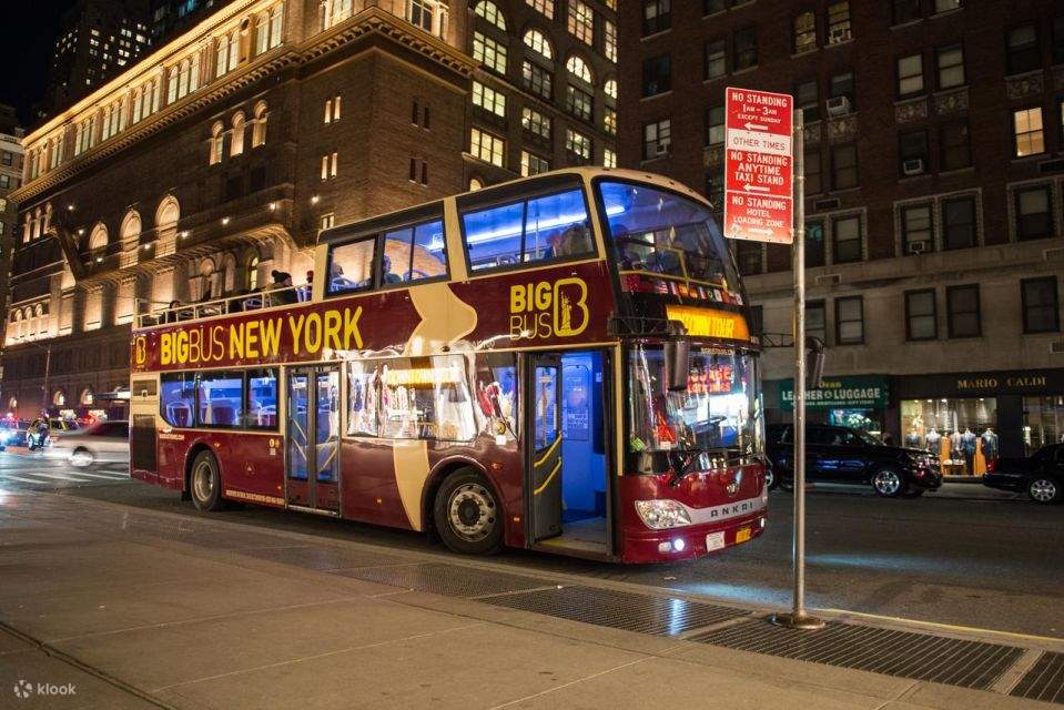 Open-Top Sightseeing Night Bus Tour in New York - Klook Malaysia