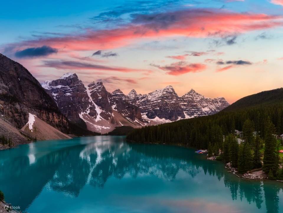 Moraine Lake Sunset & Twilight Tour from Banff or Canmore - Klook