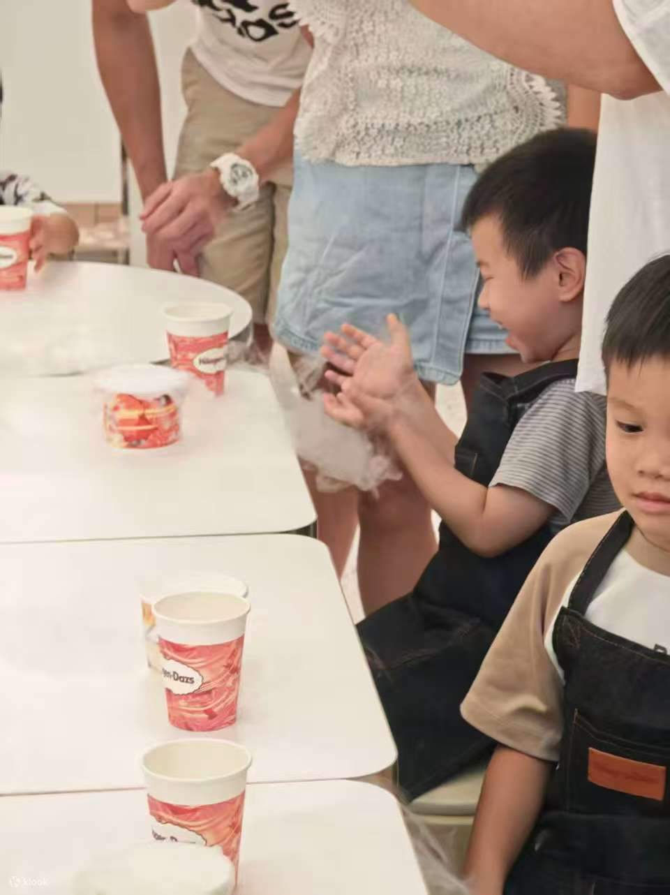 Häagen-Dazs Dessert Lab: Parent-Child Ice Cream DIY + Dry Ice Photo Op ...