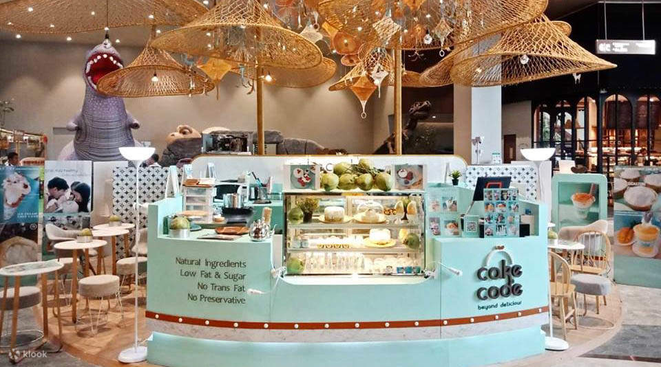 Free Coconut Pudding at Cake Code Cafe in ICONSIAM - Klook Australia