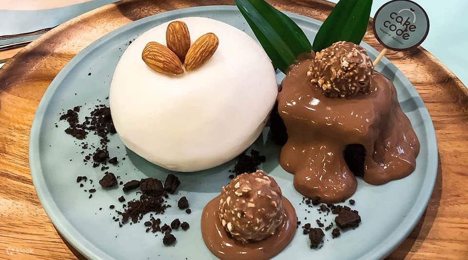 Free Coconut Pudding at Cake Code Cafe in ICONSIAM - Klook