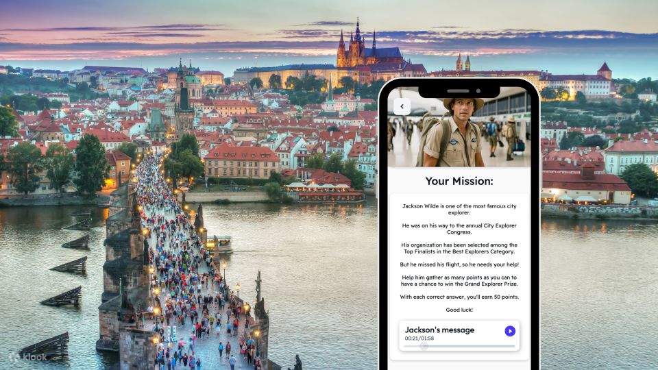 Prague City Exploration Game and Tour on your Phone - Klook United States