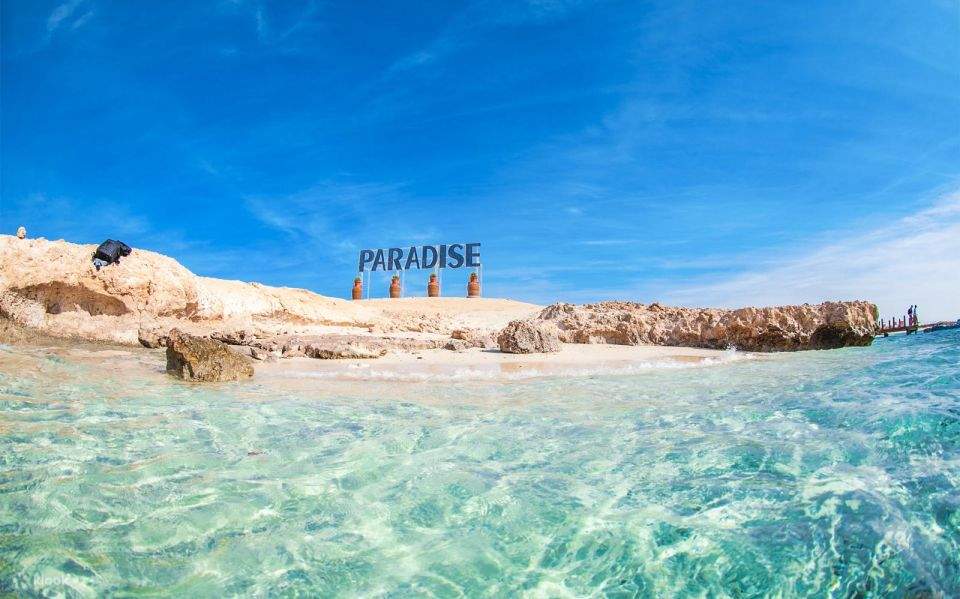 Explore Orange and Paradise Islands with a Speedboat Tour from Hurghada ...