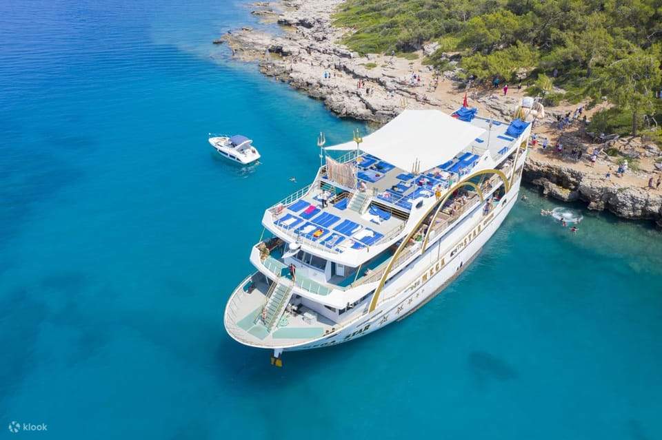 Antalya/Kemer Megastar Boat Tour w/Lunch & Hotel Pickup - Klook