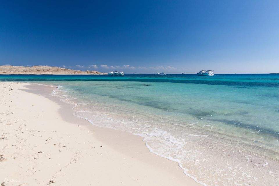 Discover the Beauty of Magawish Island: Boat Trip from Hurghada with ...