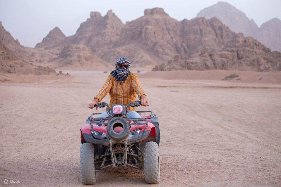 Explore Sharm El Sheikh with an Exciting ATV Quad Bike and Private Speedboat Adventure - Klook