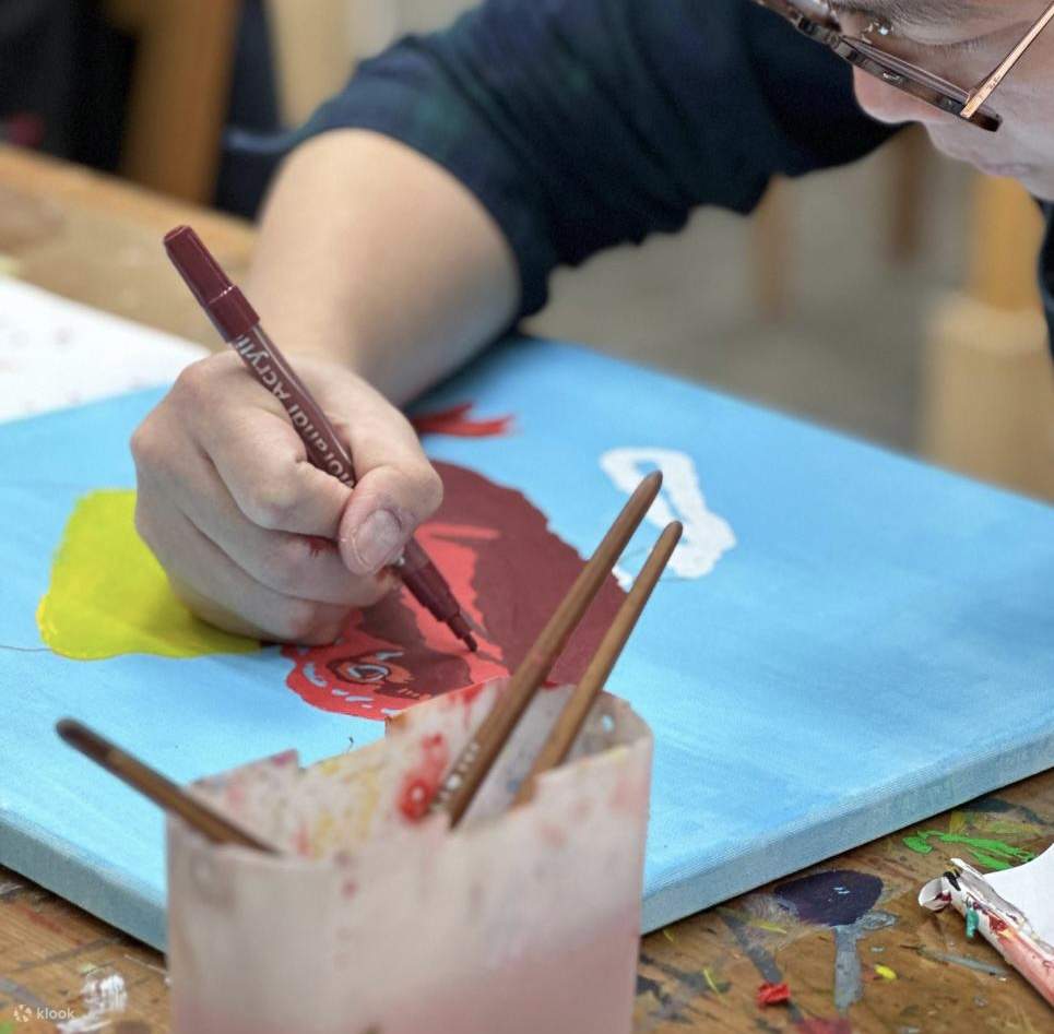 Handmade Workshop - Pop Art Portrait / Pet Painting Course - Klook ...