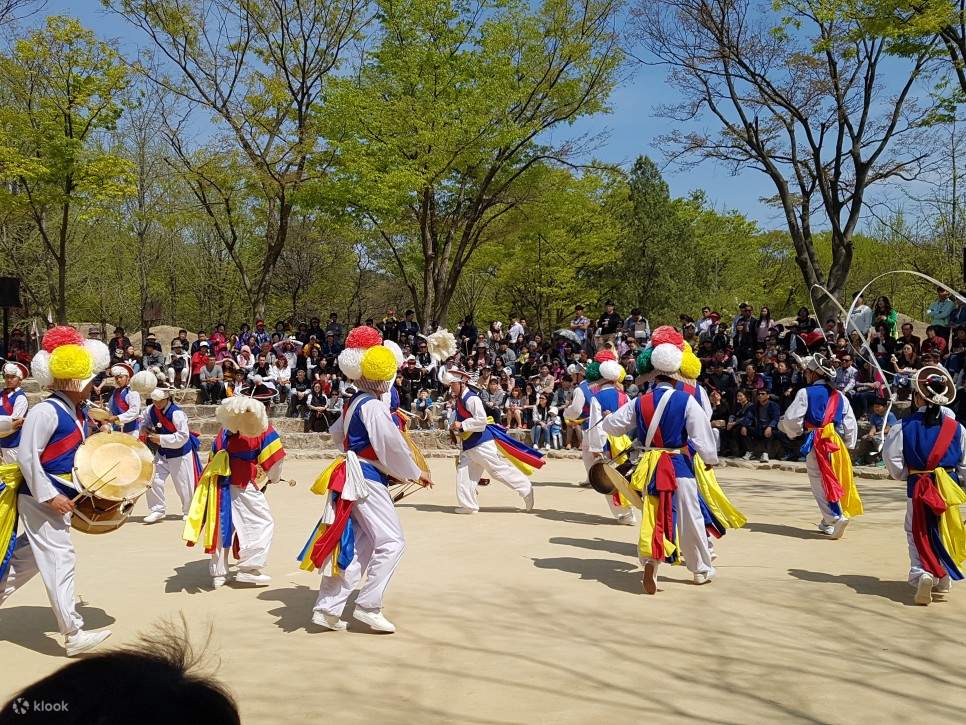 Cherry Blossom Korean Folk Village Tour - Klook India
