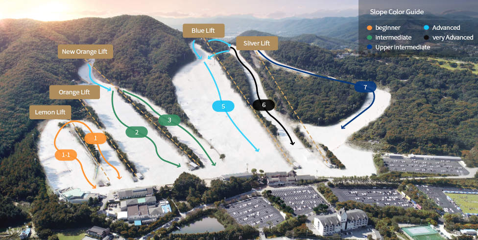 Jisan Forest Resort Ski x Snowboard Day Tour - Klook Malaysia