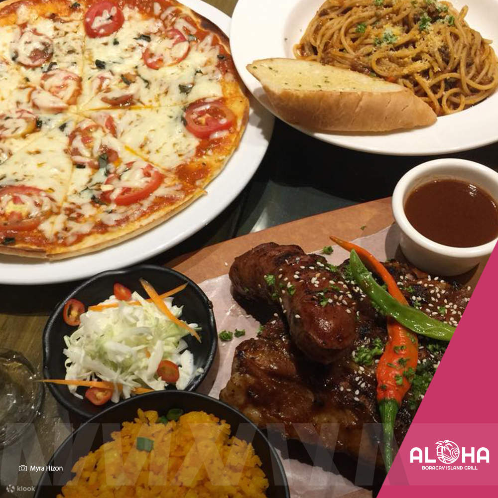 Aloha Boracay Island Grill F&B Offers