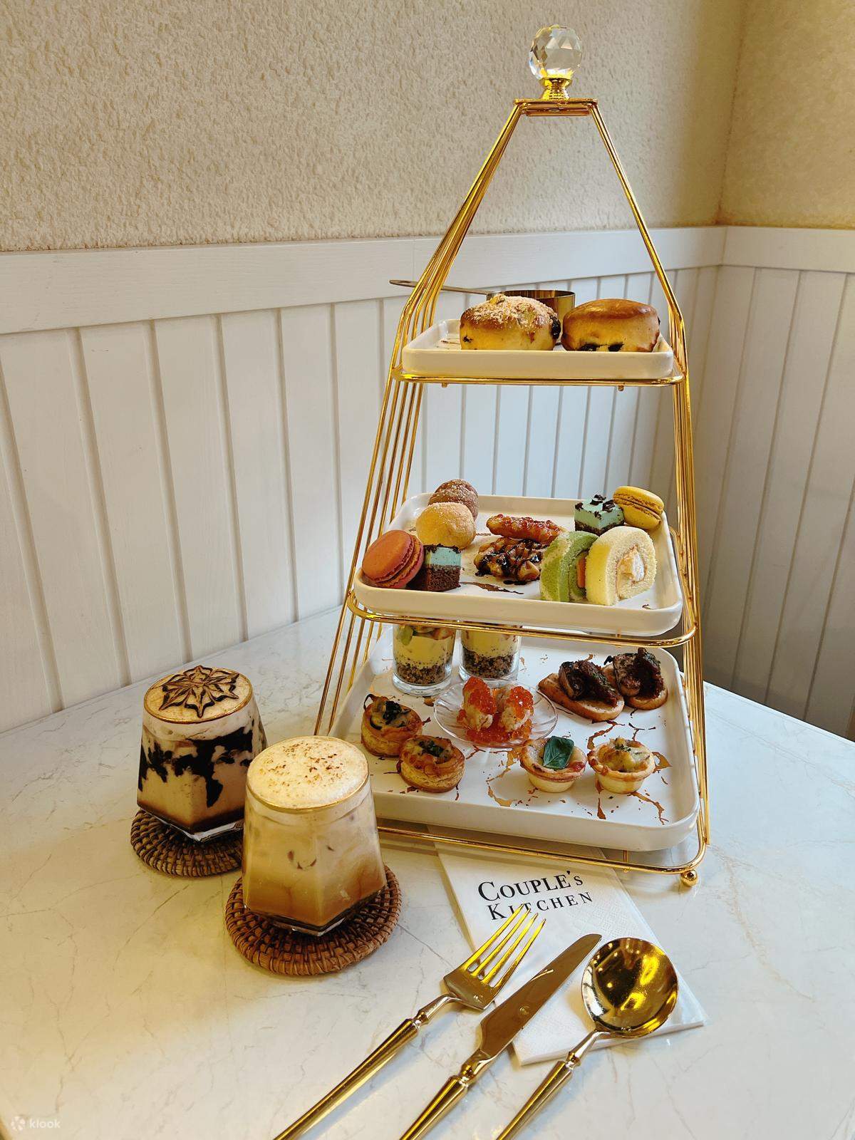 【Couple's Kitchen 】Five-star chef sits in town - elegant afternoon tea