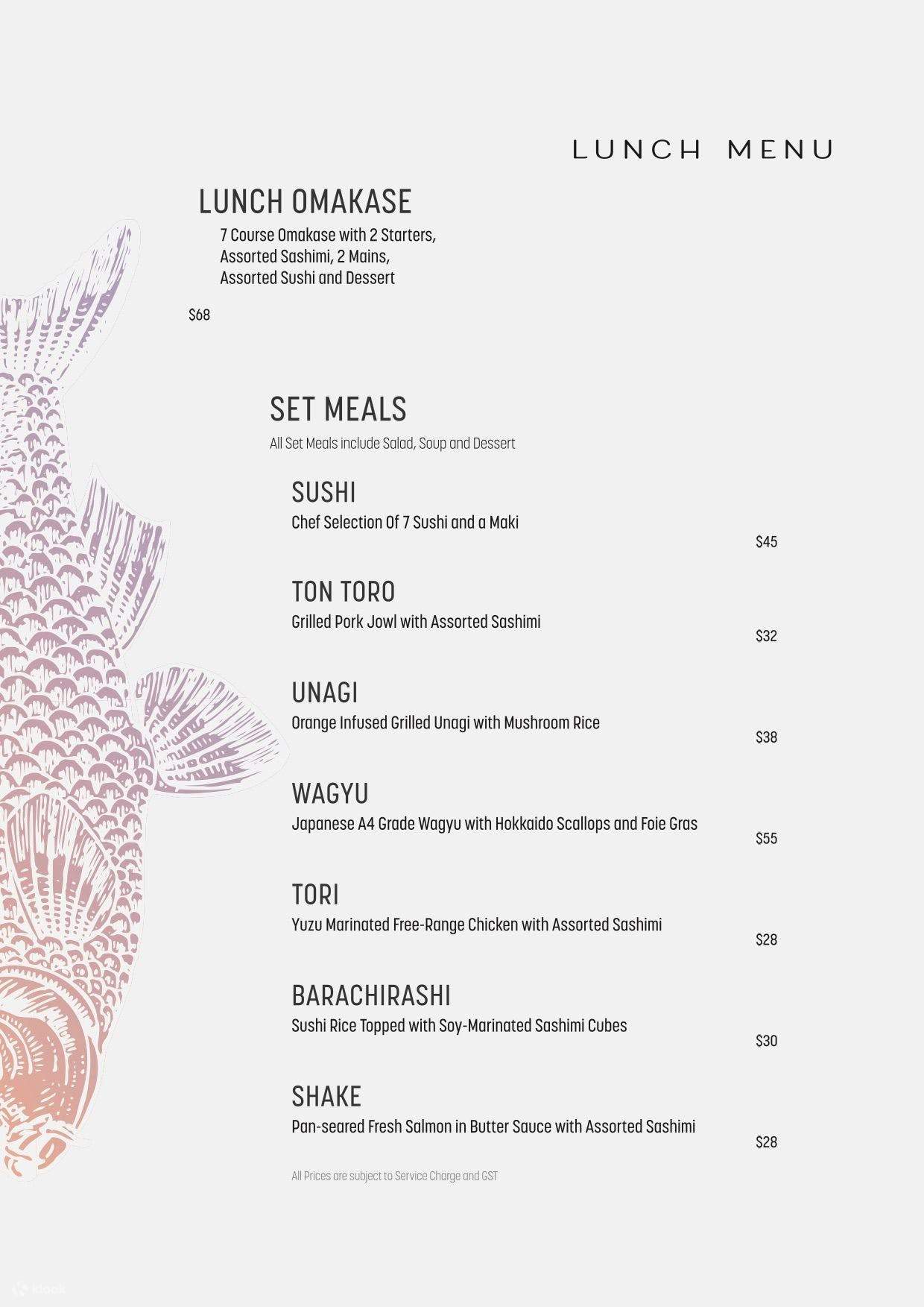 [Online Reservation] Jun Omakase in Raffles Place - Klook Malaysia Malaysia