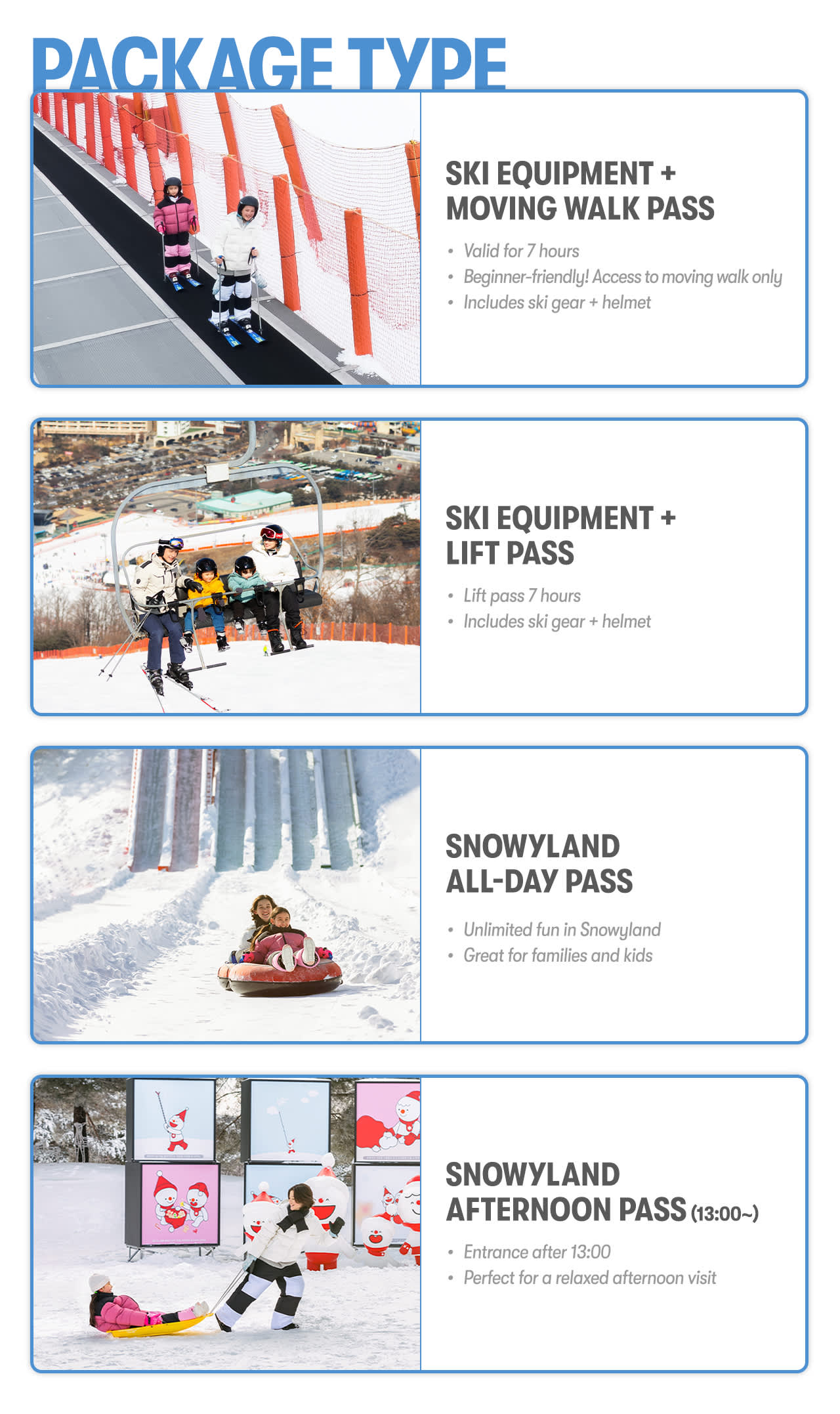 Sono Ski Resort Vivaldi Park Lift Pass and Equipment Rental