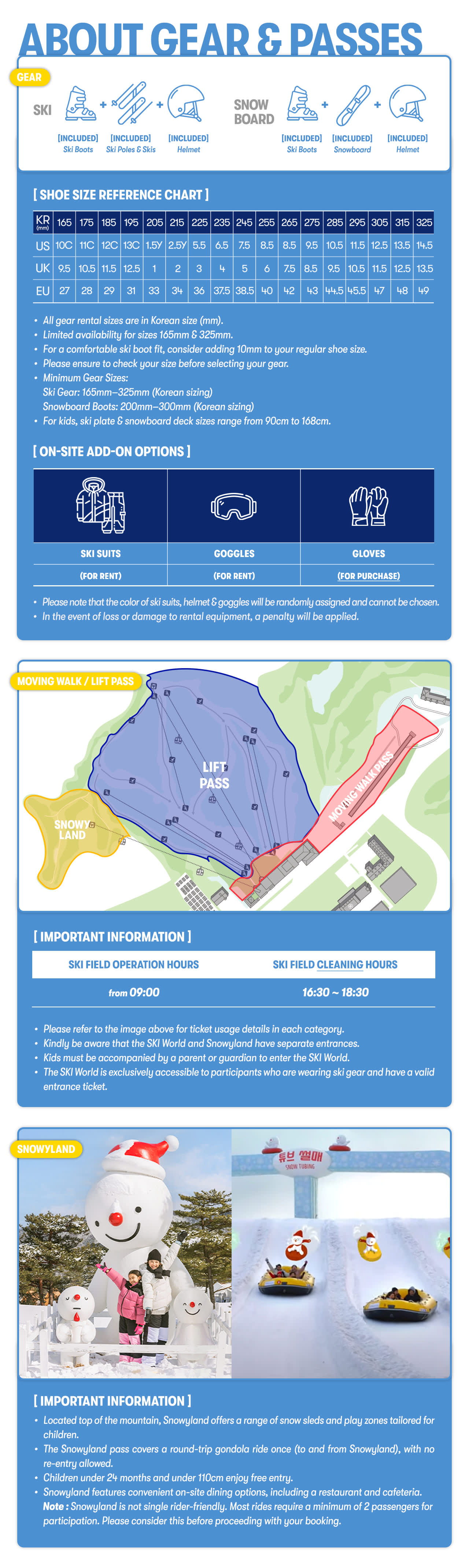 Sono Ski Resort Vivaldi Park Lift Pass and Equipment Rental