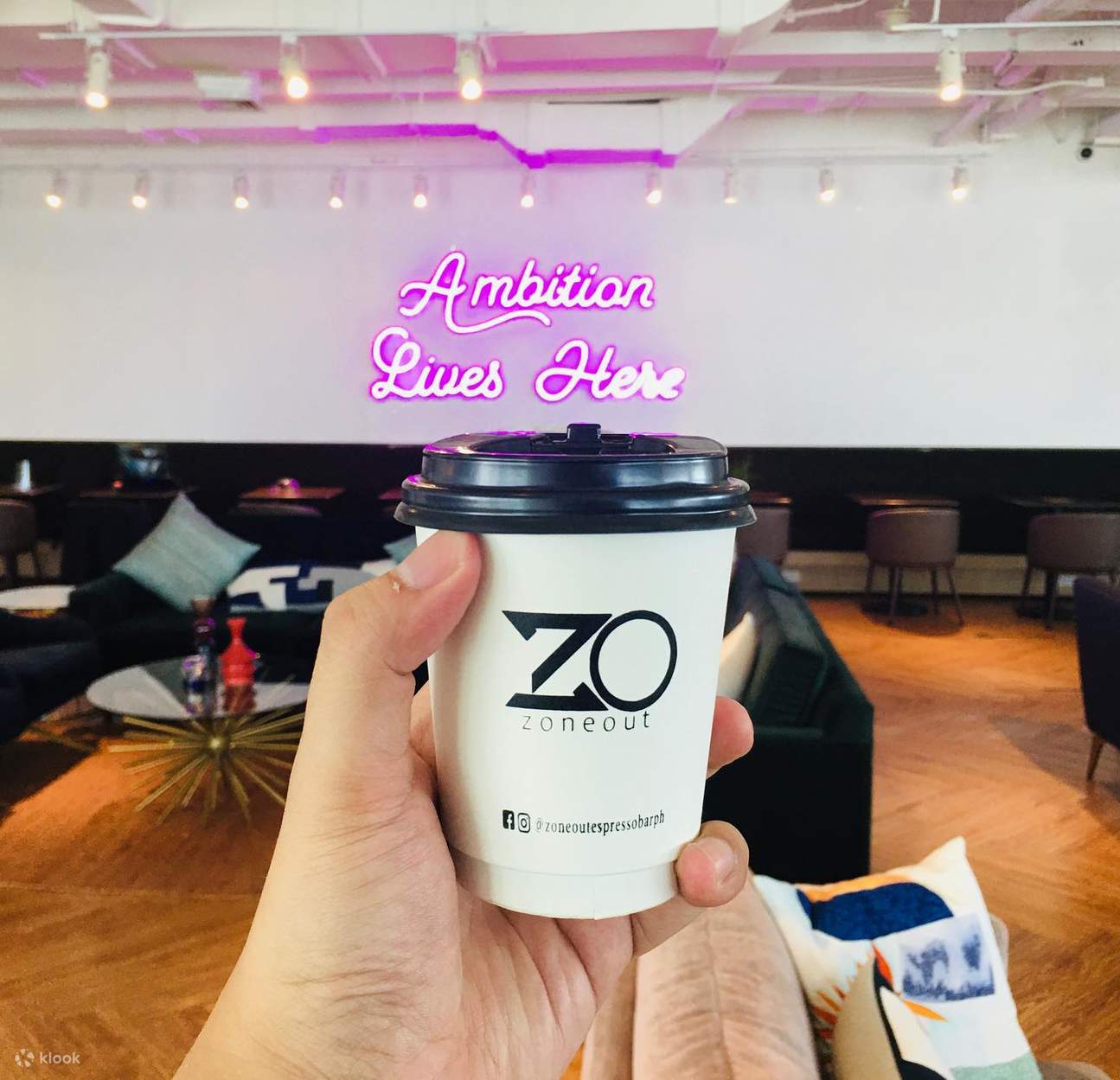 Zone Out Coffee in 8 Rockwell and IBP Ortigas - Klook India India