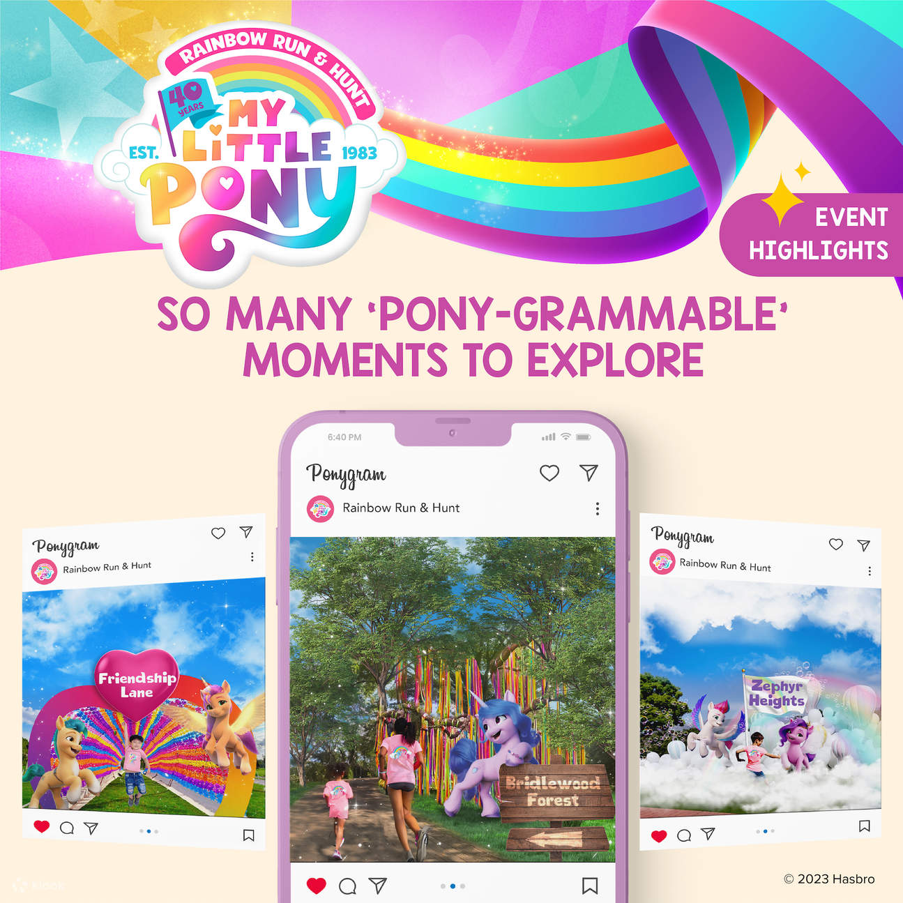My Little Pony Rainbow Run & Hunt Carnival Ticket, Horizon Hills ...