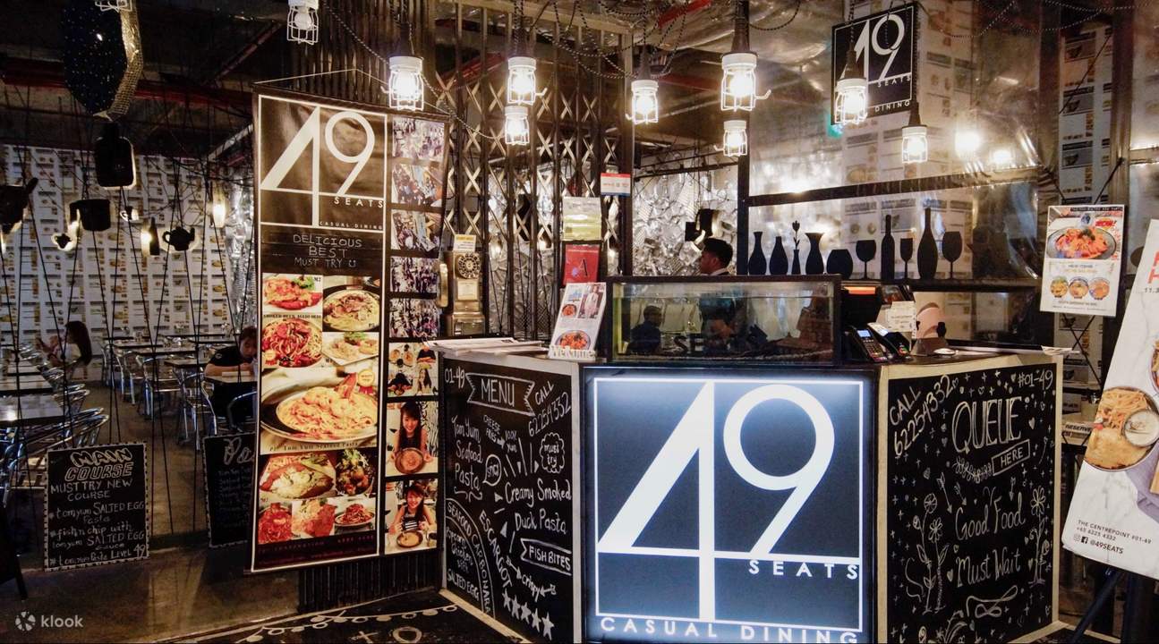49 Seats in Orchard, Singapore (Signature Meals Vouchers) | KLOOK (クルック)