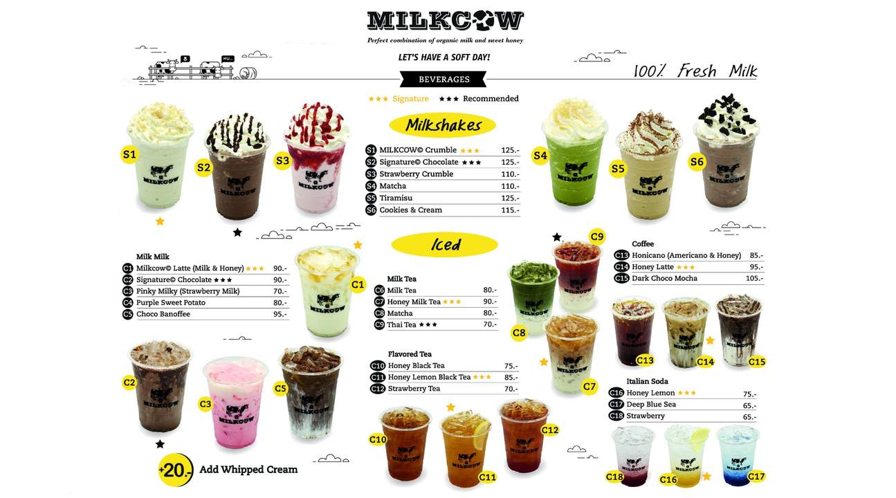 Discounted Soft Serves at Milkcow at Siam Paragon and CentralWorld - Klook