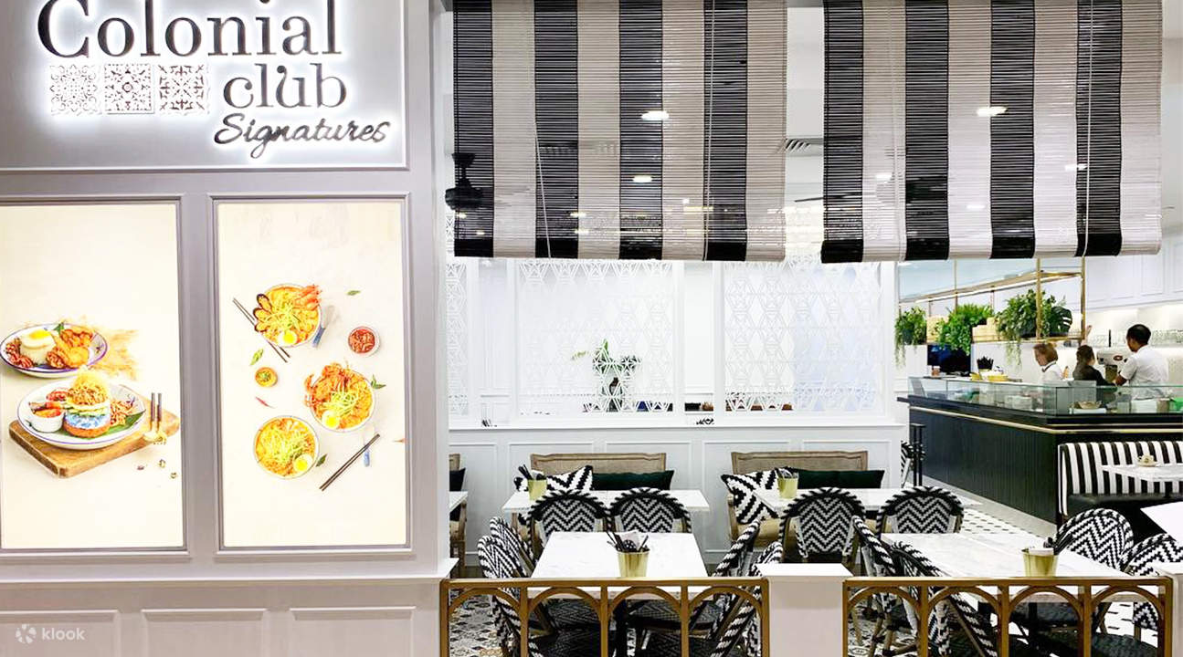 Colonial Club at Paragon and Changi Airport Singapore