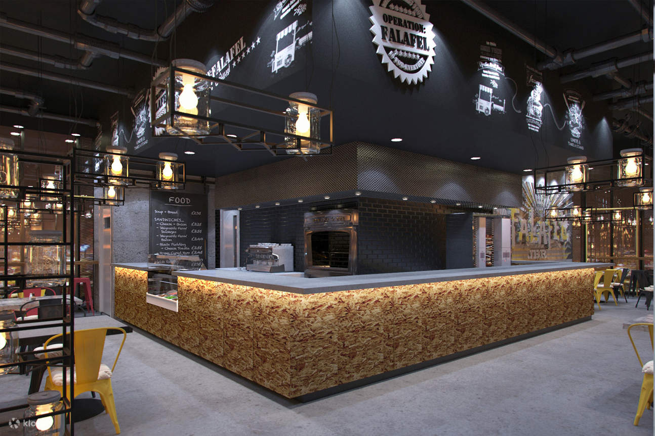 Operation: Falafel at Dubai Mall in Dubai, UAE (Falafel Platter Voucher)