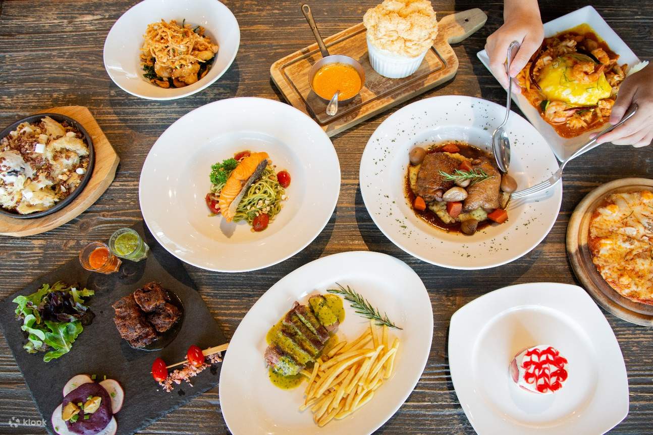 All You Can Eat at Audrey Cafe des Fleurs at EmQuartier, Thailand