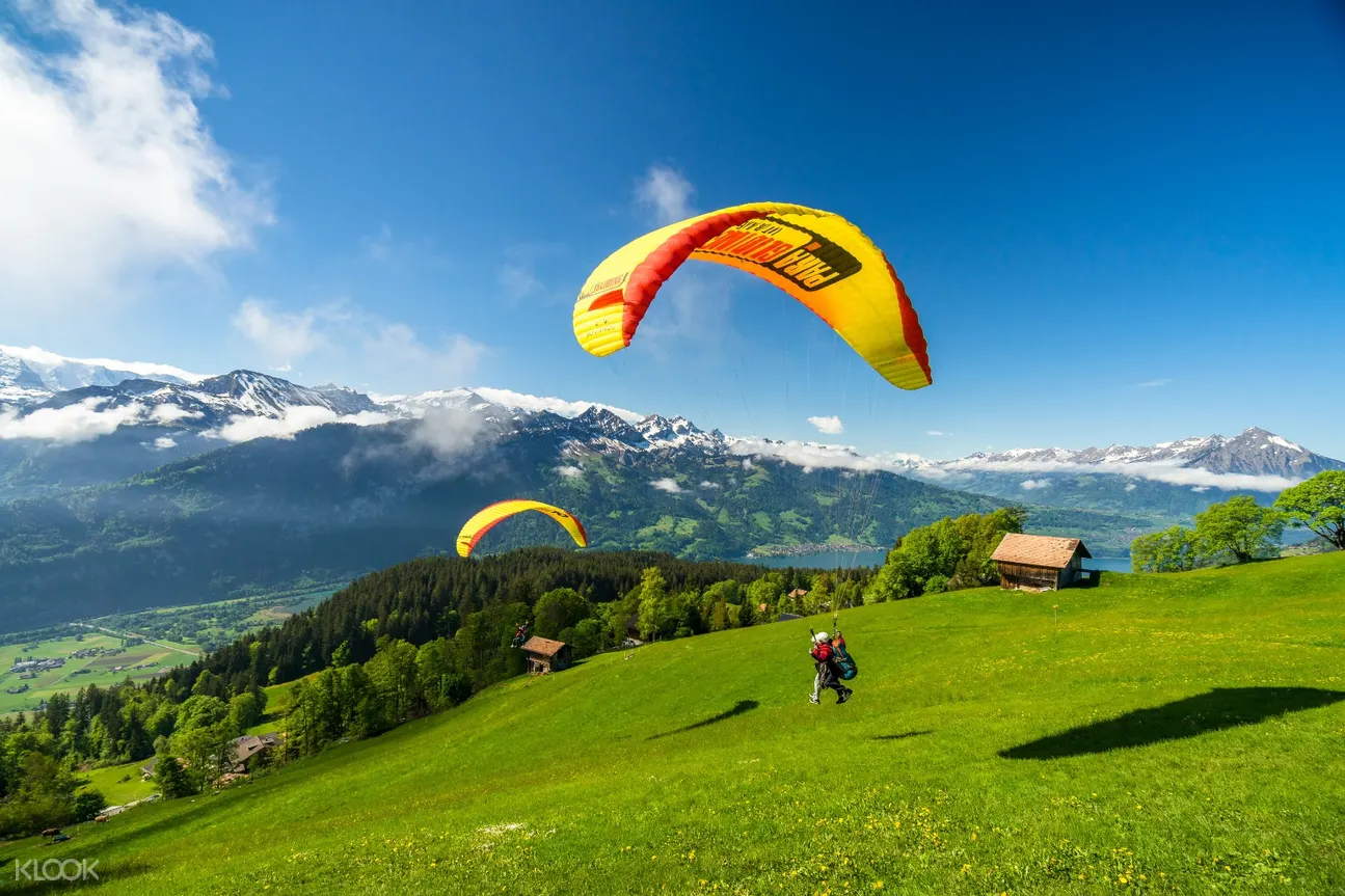 Tandem Paragliding Experience in Interlaken - Klook Hong Kong