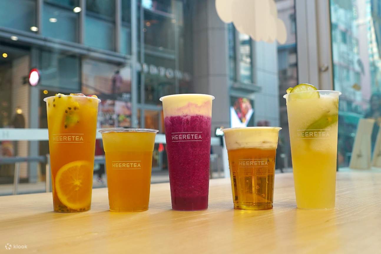 Drink Voucher at Heeretea in Sheung Wan, Hong Kong