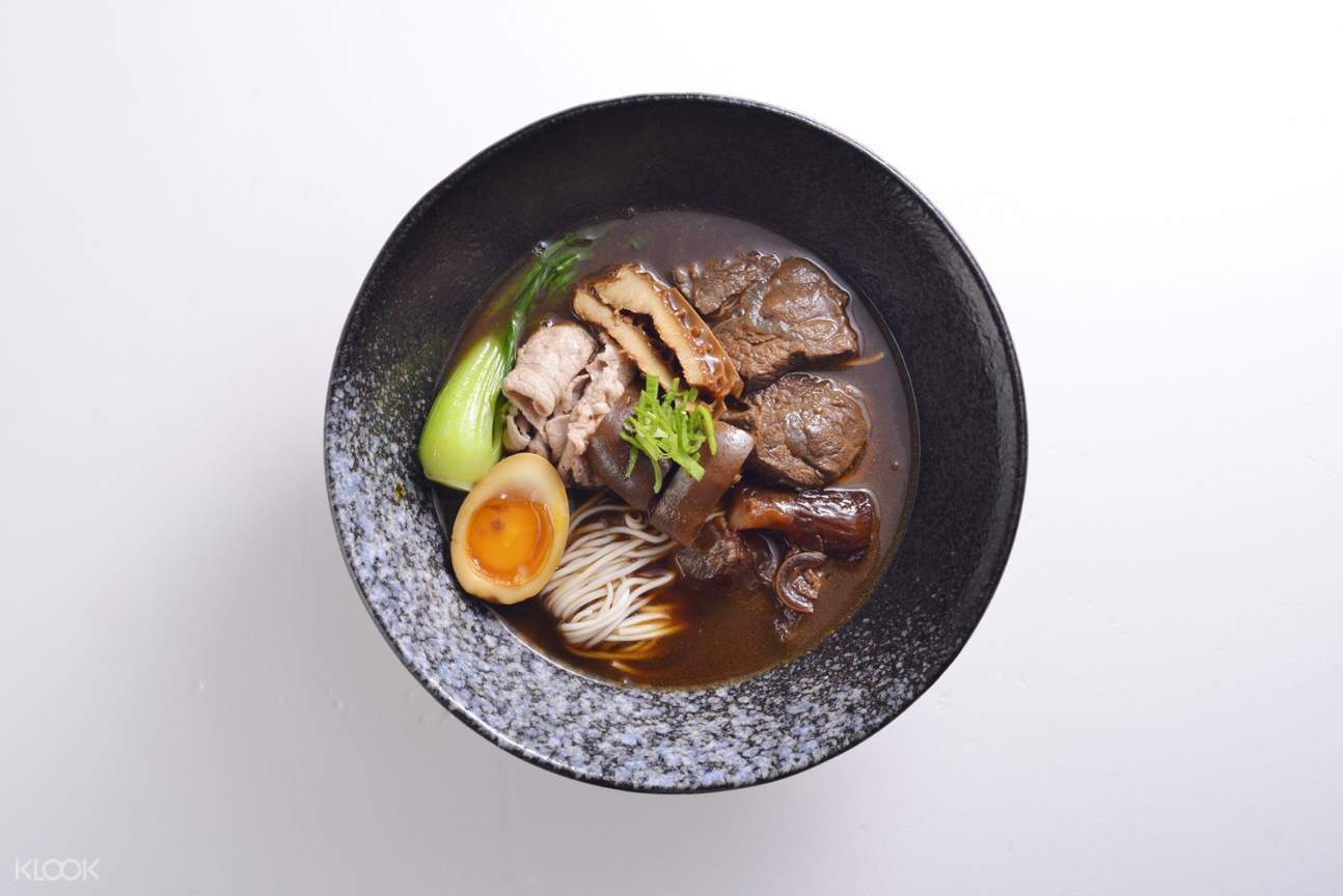 CEO Beef Noodles at Xinyi Anhe Station in Taipei, Taiwan