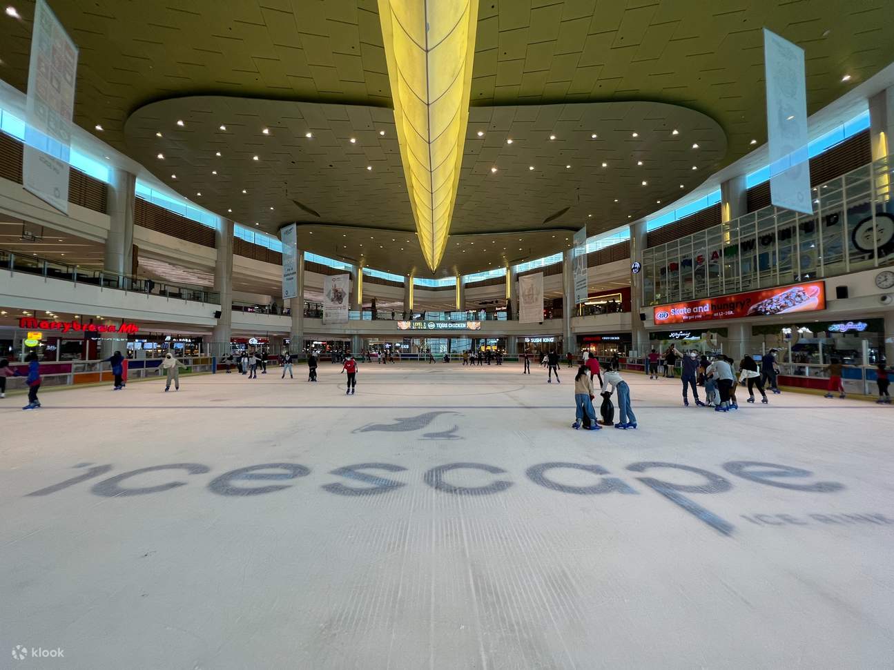 Ice Skating Experience at IOI City Mall in Putrajaya
