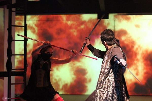 Dinner and Ninja Show at Ninja Kyoto Restaurant & Labyrinth