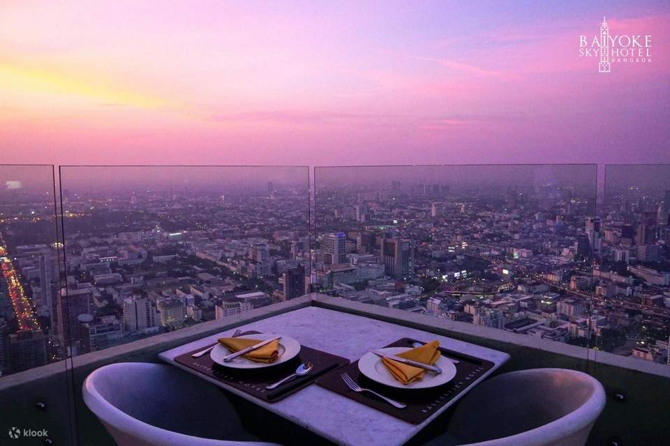 The Roof Top Bar at Baiyoke Sky Hotel - Klook Malaysia Malaysia