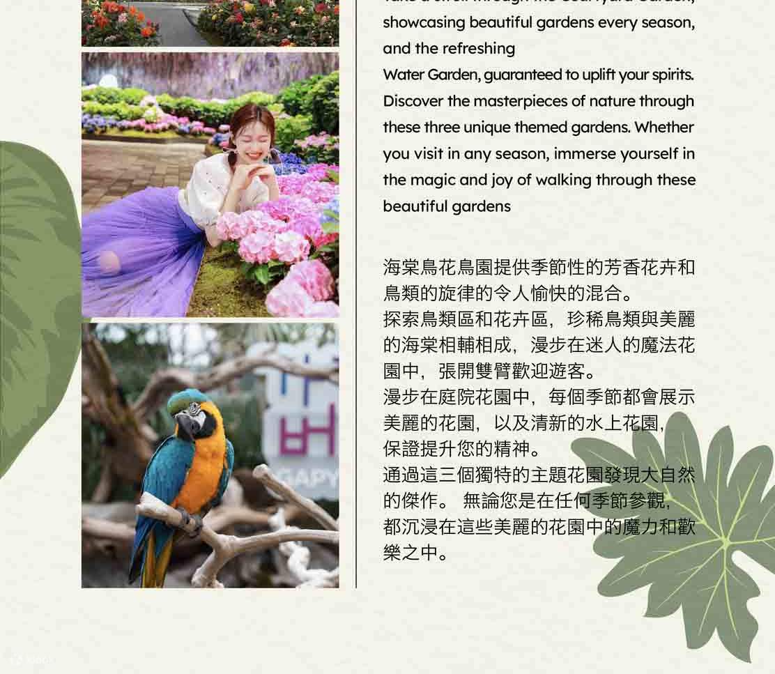 Gyeonggi Begonia Bird Park Ticket - Klook